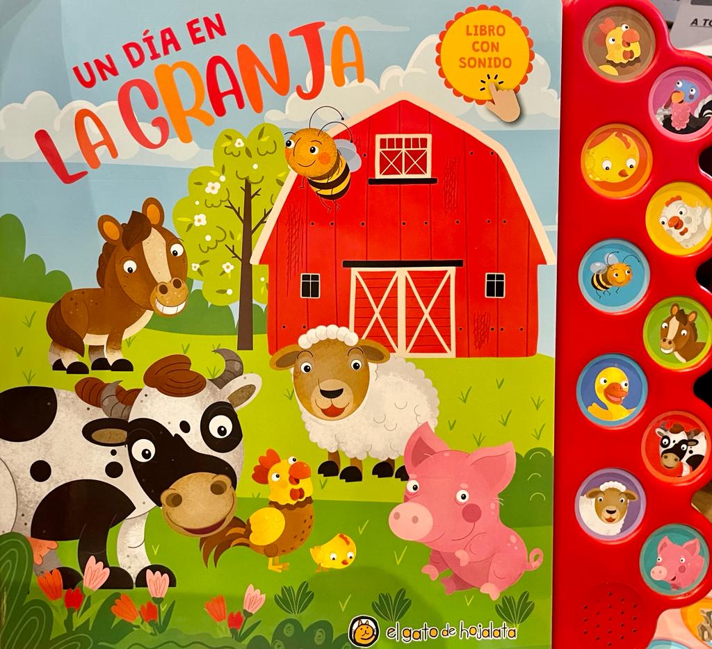 UN DIA EN LA GRANJA CON SONIDO - Librería Lerner