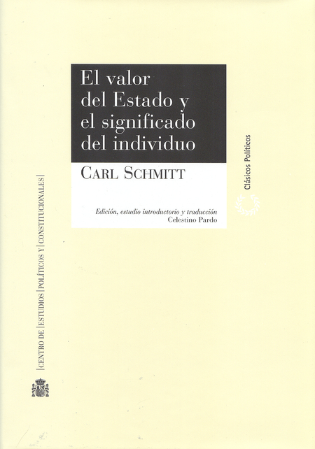 EL VALOR DEL ESTADO Y EL SIGNIFICADO DEL INDIVIDUO - Librería Lerner