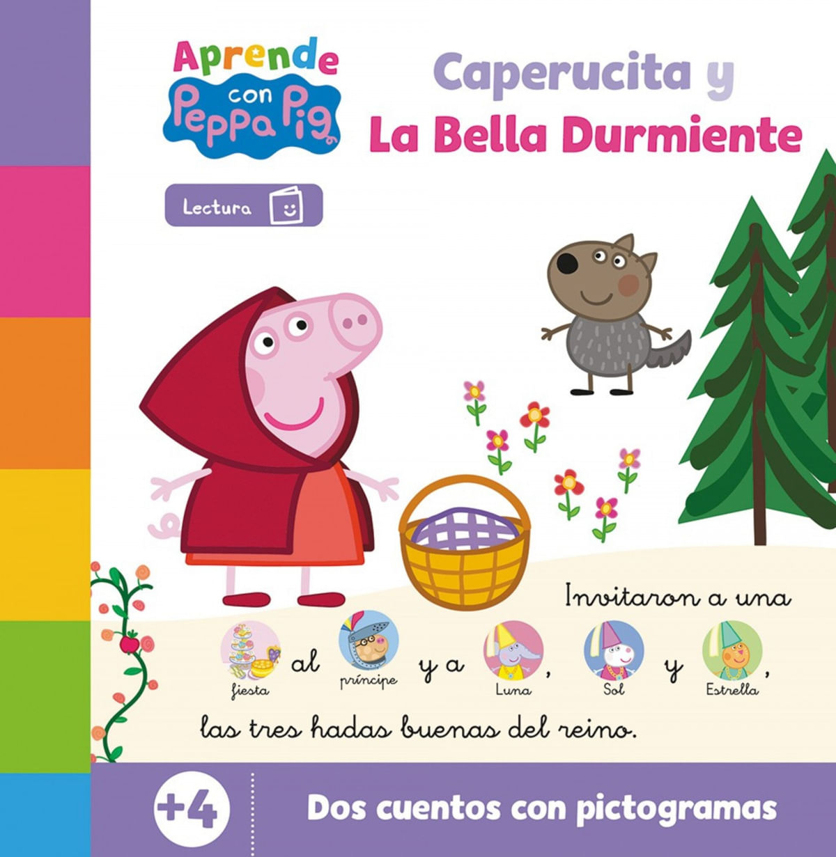 PEPPA PIG. LECTOESCRITURA - APRENDE CON PEPPA. CAPERUCITA Y LA BELLA ...