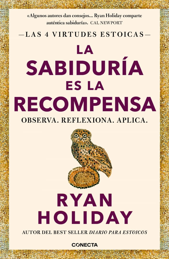 La sabiduría es la recompensa (Las 4 virtudes estoicas 4) - Librería Lerner