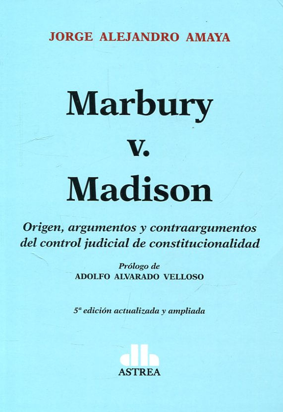 MARBURY V MADISON - Librería Lerner